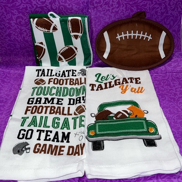 Old East Main Co. | Kitchen | New Football Themed Kitchen Towel ...
